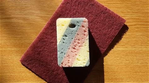 Scour With Sponge Rubbing Asmr Watch In Hd Youtube