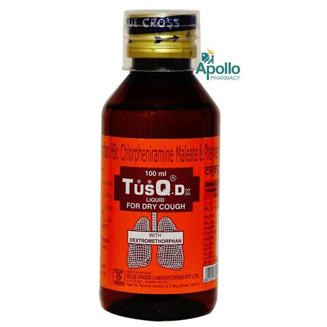 Tusq Dx Syrup 100ml Price Uses Side Effects Composition Apollo 24 7