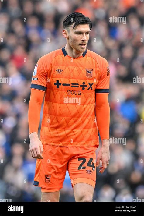 Kieffer Moore Of Ipswich Town During The Sky Bet Championship Match