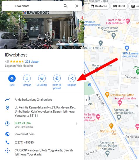 Cara Mendapatkan Kode Embed Google Maps