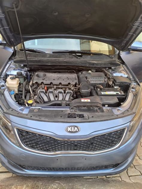 Neatly Used 2️⃣0️⃣1️⃣6️⃣ Kia Optima Blue Colour Starting At 3399m