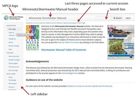Filemanual Guide 1 Minnesota Stormwater Manual