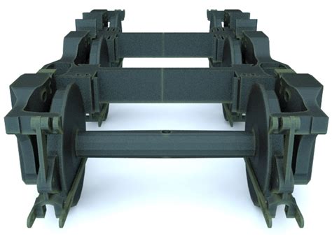 Chassis Train 3d Model