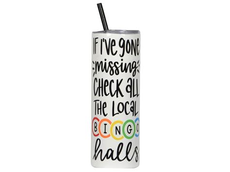 Bingo Babe Sumblimation Tumbler Etsy
