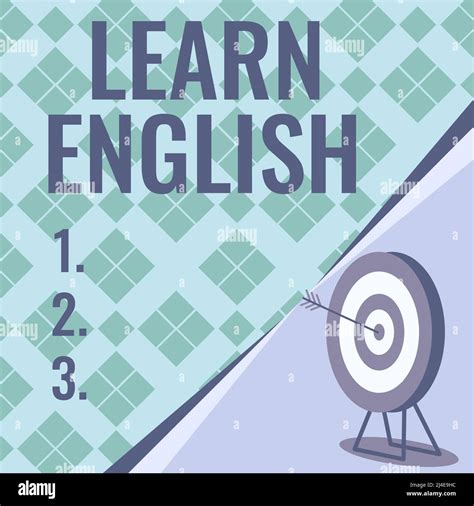 Writing Displaying Text Learn English Word For Universal Language Easy
