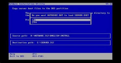 Install Netware 312 On Vmware Workstation Itn Nd Science For All