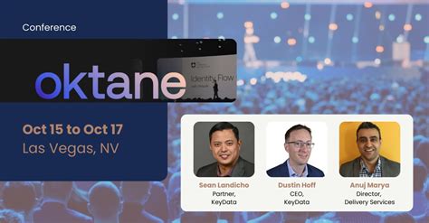 Keydata Associates Inc On Linkedin Oktane24 Identitysecurity Saas Iam Cybersecurity