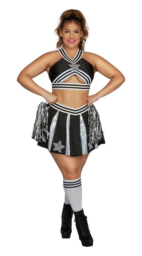 Plus Size Allstar Cheerleader Costume Plus Size Sexy Cheerleader Costume