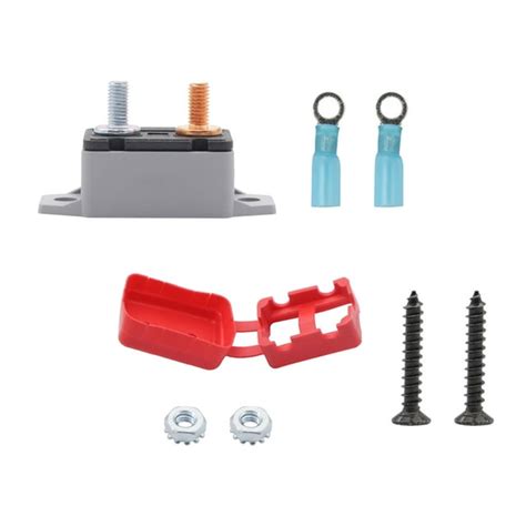 1 Set Circuit Breaker Manual Reset For Automotive Rv With Protective