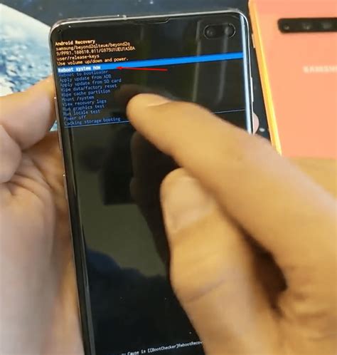 Reset Samsung GaLaxy S Password With Force Restart