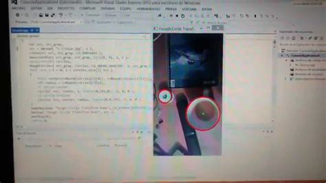 Opencv C Funciones Canny Houghlines Houghcircles Youtube