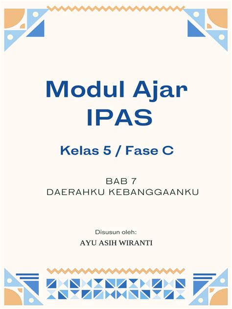 Modul Ajar Kelas 5 Pdf
