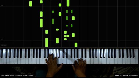 La Cantata Del Diablo Mago De Oz Piano Synthesia YouTube