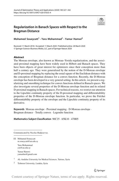 Regularization In Banach Spaces With Respect To The Bregman Distance