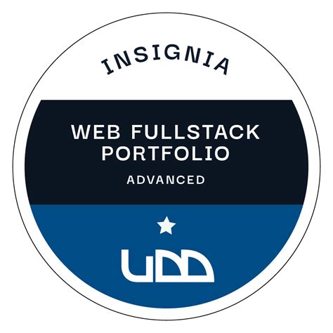 Web Fullstack Portfolio Credly