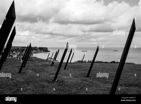 D Day 75 Garden Arromanche Calvados Normandy Region Northwestern