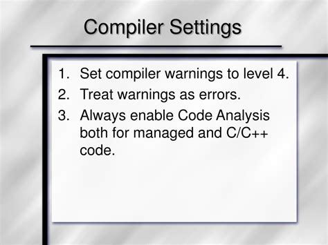 Ppt Coding Standard General Rules Powerpoint Presentation Free Download Id3007905