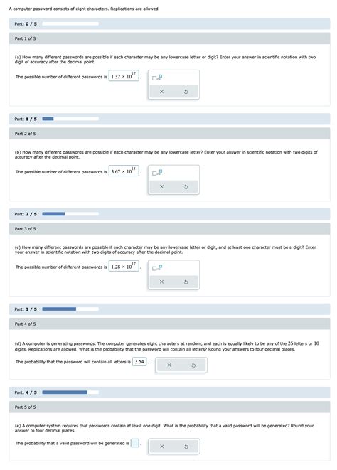 Solved A Computer Password Consists Of Eight Characters