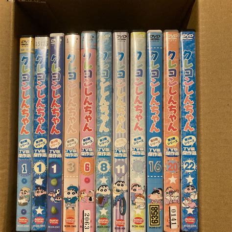 クレヨンしんちゃんdvdまとめ売り！ メルカリ