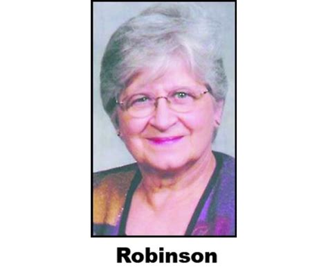 Shirley Robinson Obituary 1935 2019 Fort Wayne In Fort Wayne