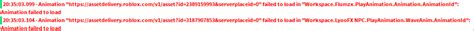 Animation Failed To Load Group Anim Scripting Support Developer