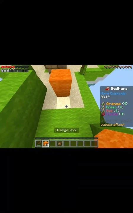 Minecraft Bedwars Bedwars Minecraft Shorts Youtube