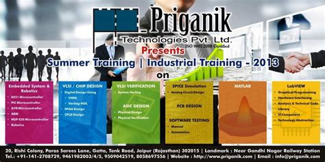 45 Days Winter Training In VLSI MATLAB Embedded Priganik Training