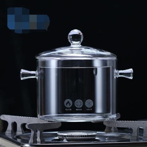 Fire Will Burn Heat Resistant Glass Pot Stewing Po Grandado