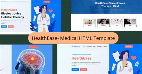 Healthease Medical Html Template 362887 Templatemonster