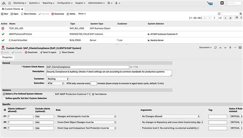 Sap System Monitoring