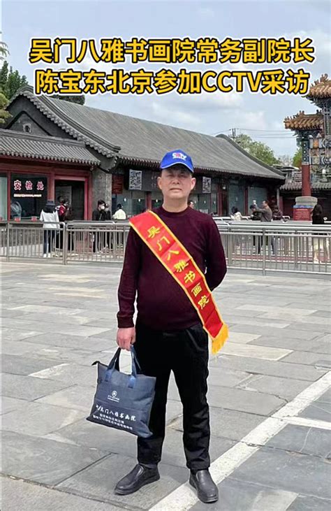 名家专访——陈宝东走红山东接受cctv采访窗外的雪 站酷zcool