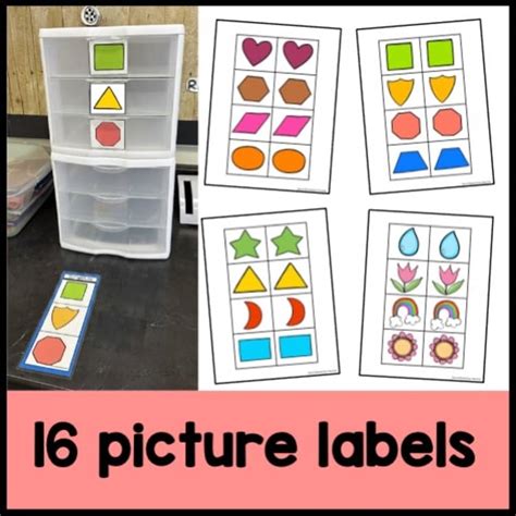 Independent Work Bin Labels Special Education By Savvy Elementary Teacher