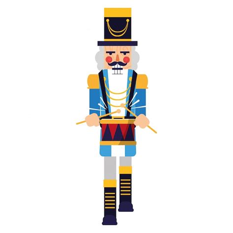 Premium Vector Nutcracker Toy Design