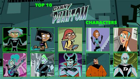Top 10 Favourite Danny Phantom Characters By Geononnyjenny On Deviantart