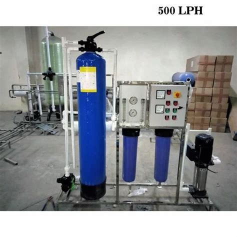 500 LPH Reverse Osmosis Plants FRP At 85000 Plant In Gurugram ID