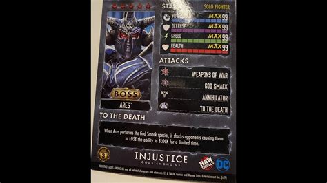 Using The New Boss Ares Card Injustice Arcade Game At Dave And Busters