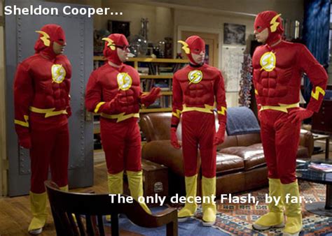 Sheldon As The Flash By Drsheldoncooperphd On Deviantart