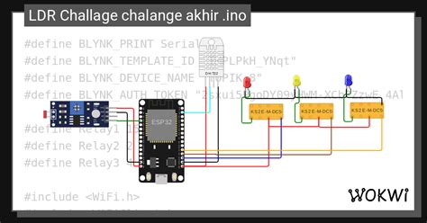 ldr challage chalange akhir o wokwi esp32 stm32 arduino simulator