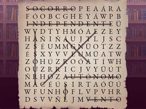 Sopa de Letras Continuação Wordsearch