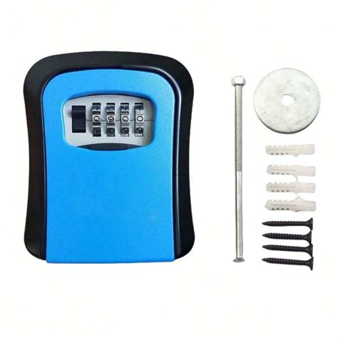 Temporary Construction Password Lockbox Wall Mounted Cat Eye Safety