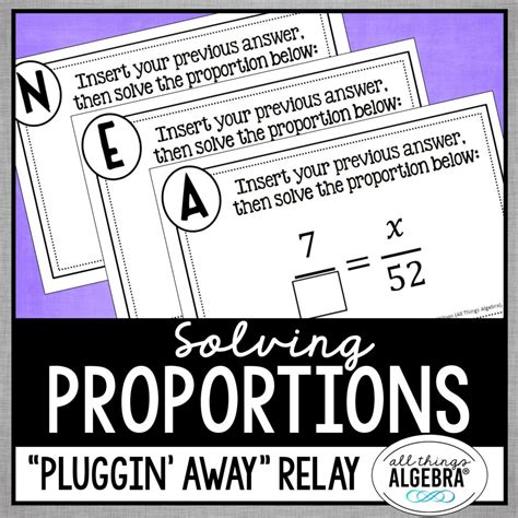 Order Of Operations Pluggin Away Relay All Things Algebra®
