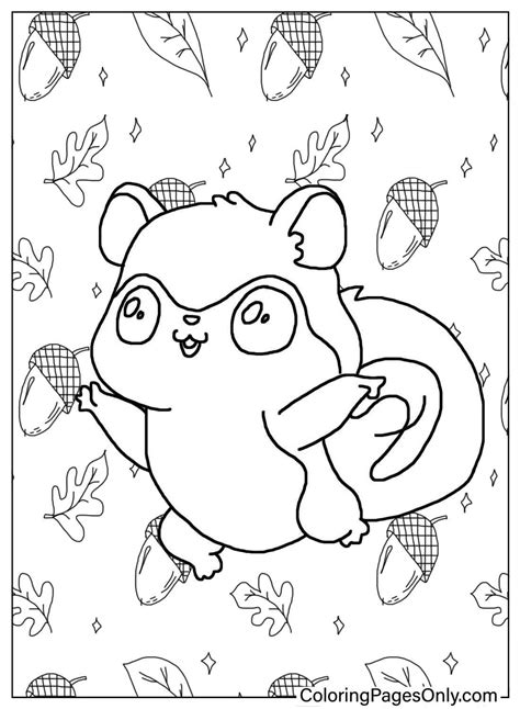 Cute Chipmunk Coloring Pages Chipmunk Coloring Book Stock
