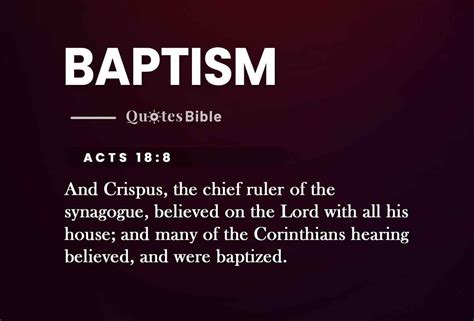 Baptism Verses From The Bible — Renewed By Water Empowering Baptism