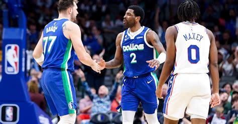 Luka Doncic and Kyrie Irving Combine for 82 Points in Dallas Mavericks Win Over Philadelphia ...
