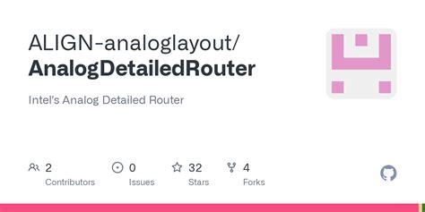 Github Align Analoglayoutanalogdetailedrouter Intels Analog