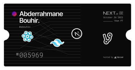 Abderrahmane Bouhir On Linkedin Join Abderrahmane Bouhir At Nextjs Conf