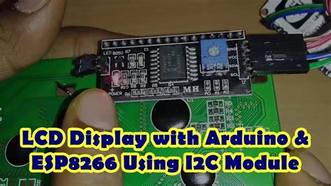 Connect 20x4 Lcd Display Using I2c Module With Esp8266 Nodemcu