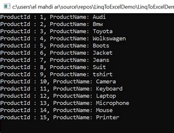 Linq To Excel In Action