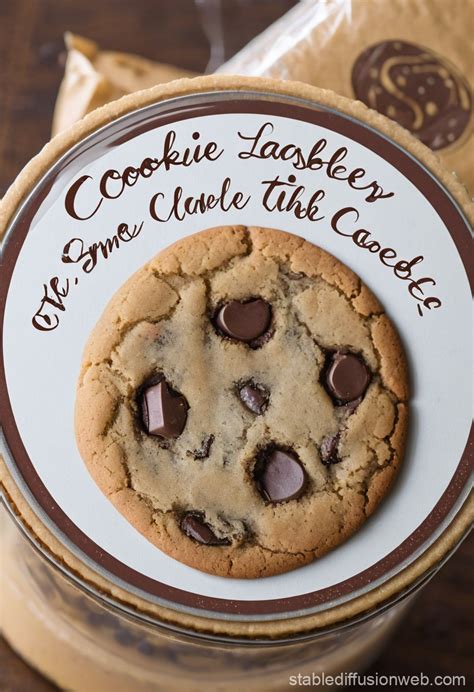 Cookie Label Stable Diffusion Online