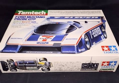 当時物 小鹿 タミヤ 124 タムテック フォードマスタングプローブgtp 未組立 1987年製 Tamiya Vintagerc Ford